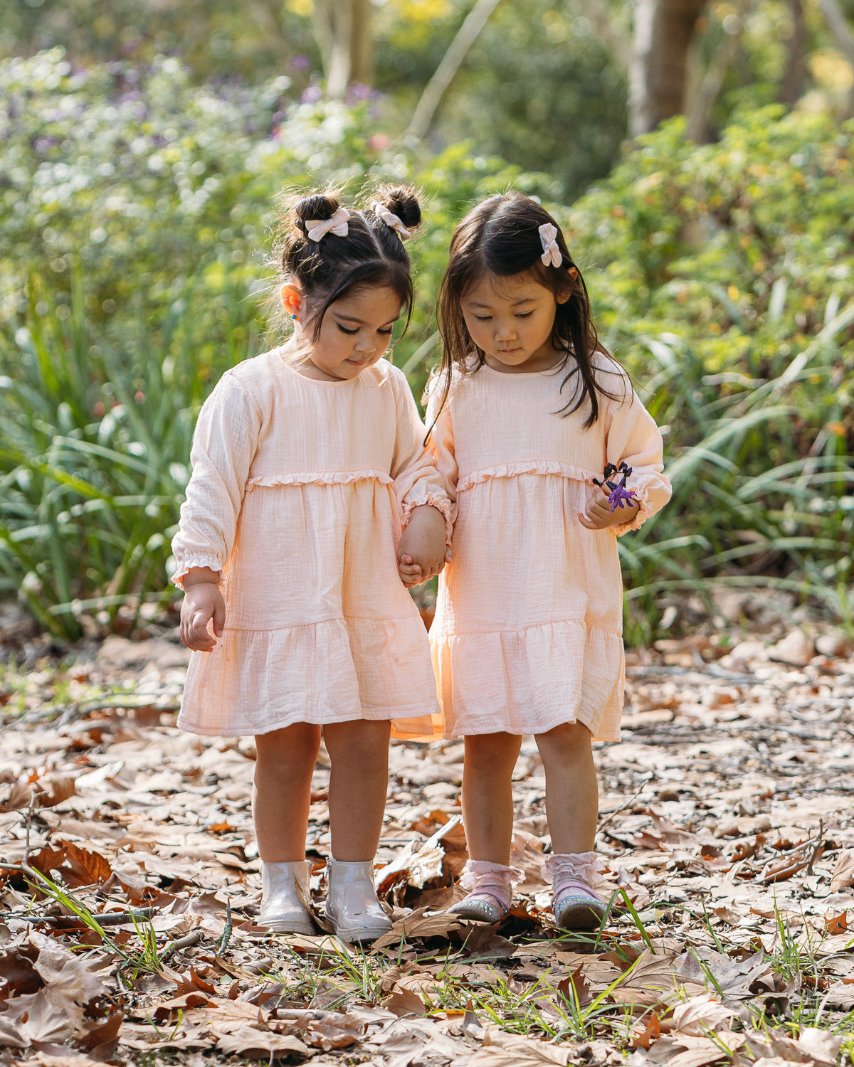 Ivy Dress Peach – Ivy Mae Collection