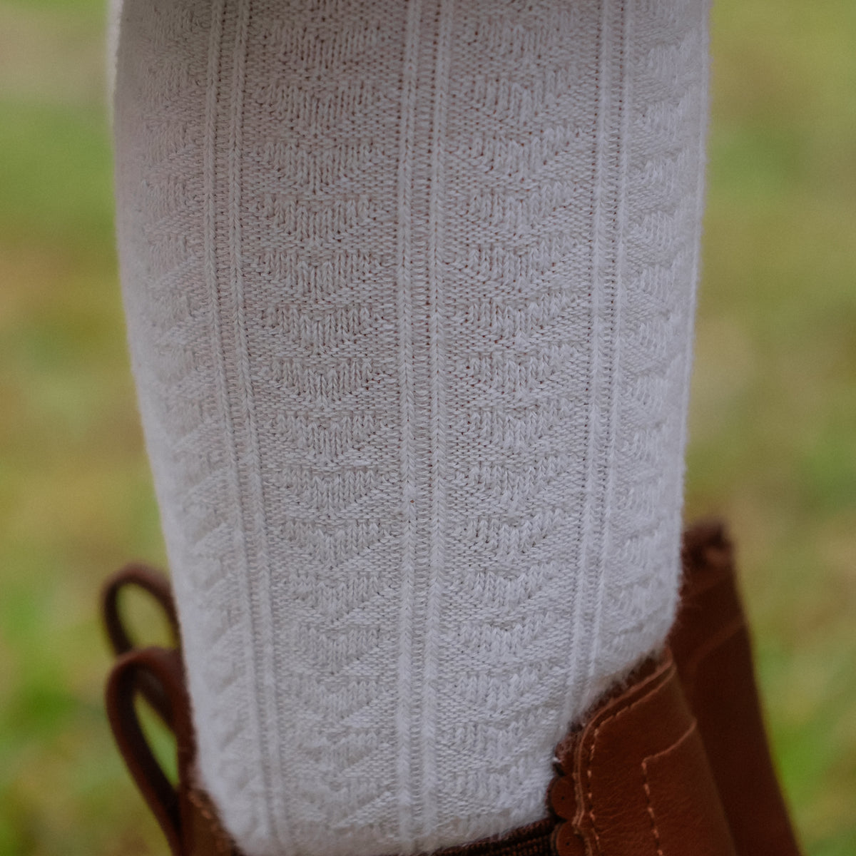 Organic cotton heart stockings – IVY MAE